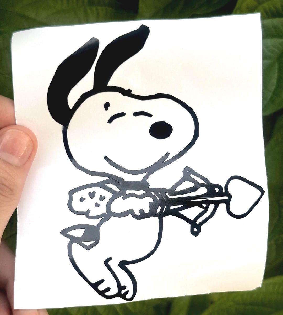 Cupid Snoopy Decal, Snoopy Decal for Cars and Laptops - Etsy