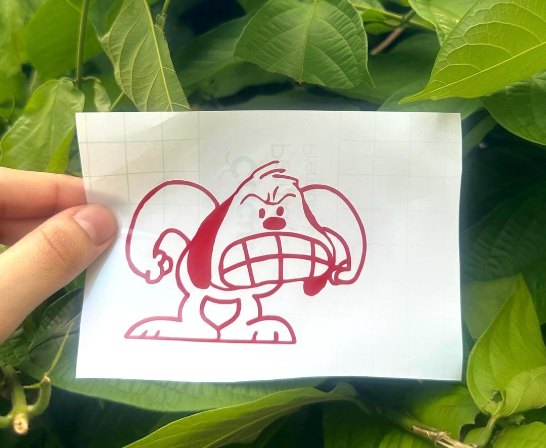 Really Angry Snoopy Decal, Snoopy Decal for Cars and Laptops - Etsy