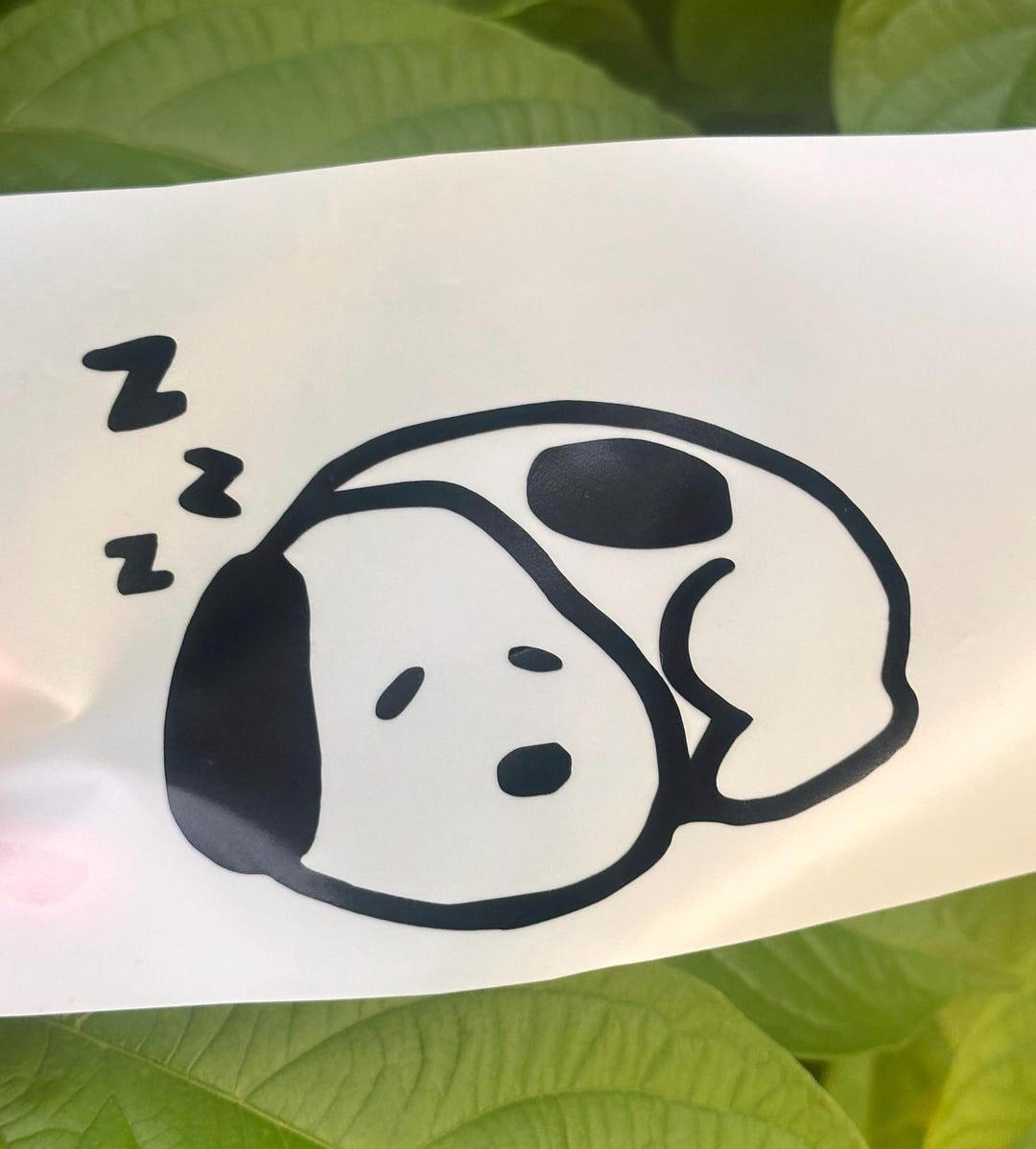 BABY SNOOPY NAPPING Decal, Snoopy Decal for Cars and Laptops - Etsy