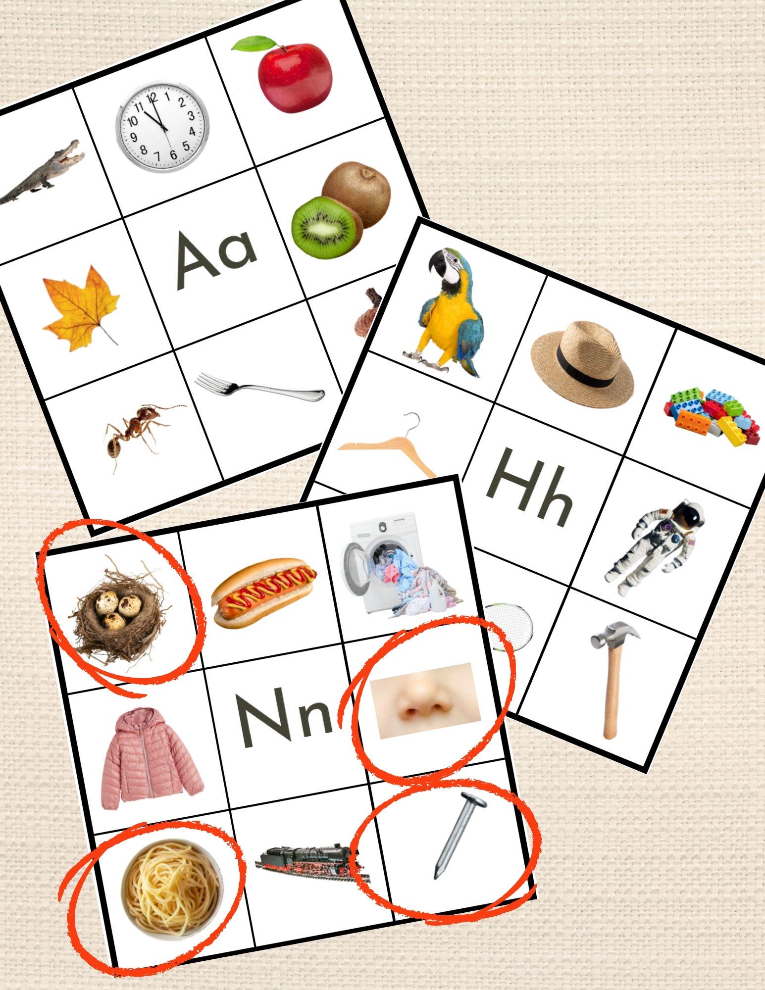 Clip the Sound Mat: Beginning Sounds (digital Download) - Etsy