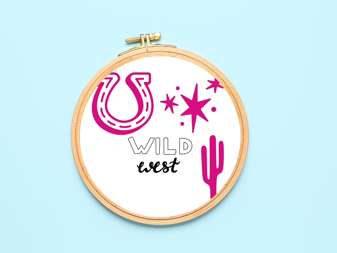 Cowgirl Embroidery Design Pack | Digital Download | Western Embroidery ...