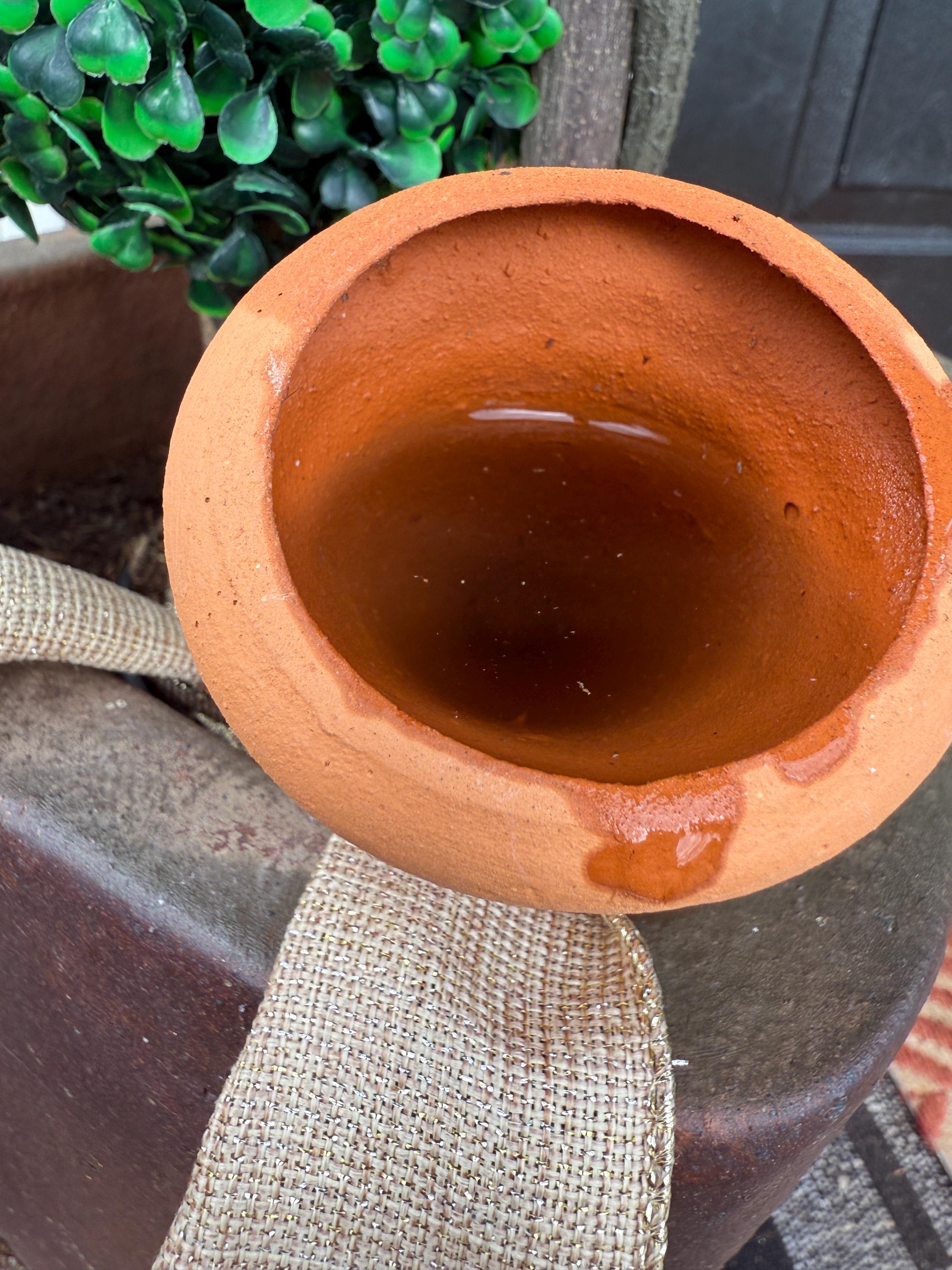 SET OF TWO: Self-watering Terracotta Plant Nanny- Vacationer Plant ...