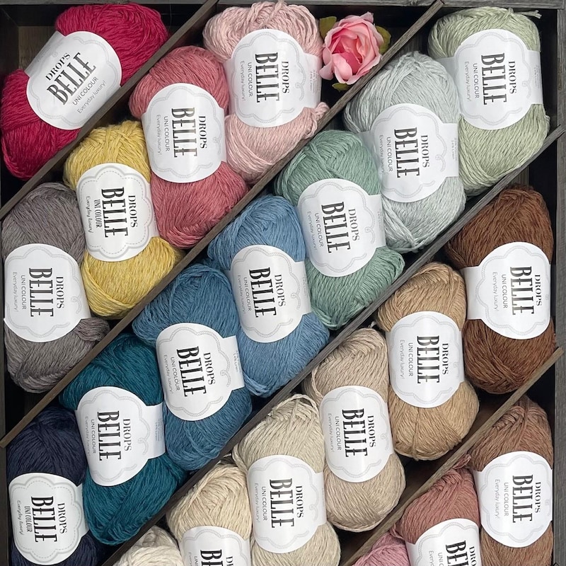 Cotton Linen Viscose Yarn - Etsy