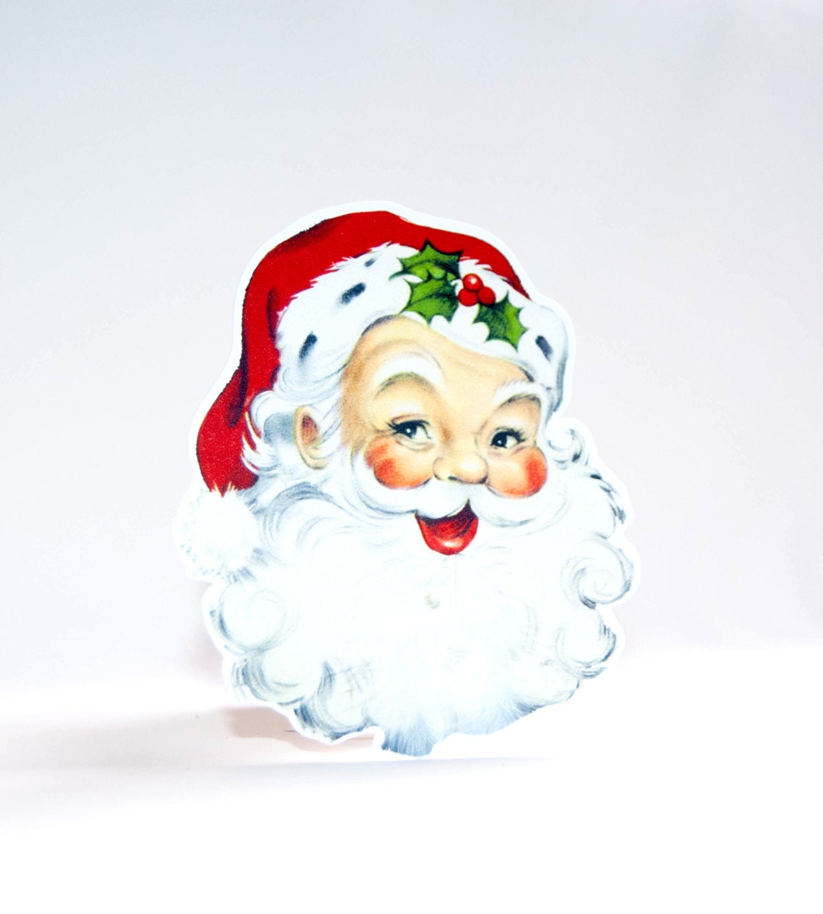 Santa Claus 1 Diecut Cutout 3 Sizes Available: 3 Inch 4 - Etsy