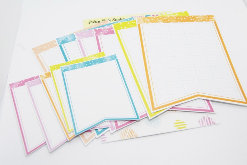 Bookmark Pennant Journaling Tags | Etsy