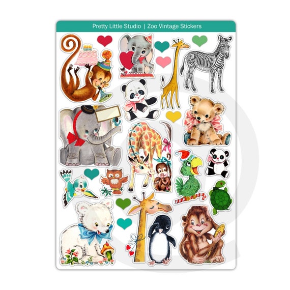 Paper & Party Supplies Paper Ephemera Paper Savanna Jungle Elephant ...