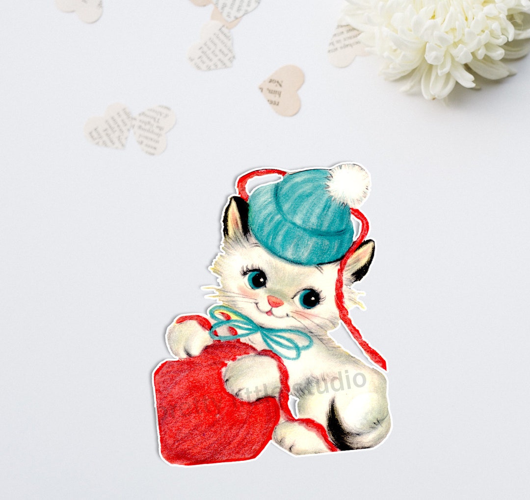 Percy Cat Vintage Cutout (2 Sizes Available: 4 Inch, 6 Inch ) - Etsy