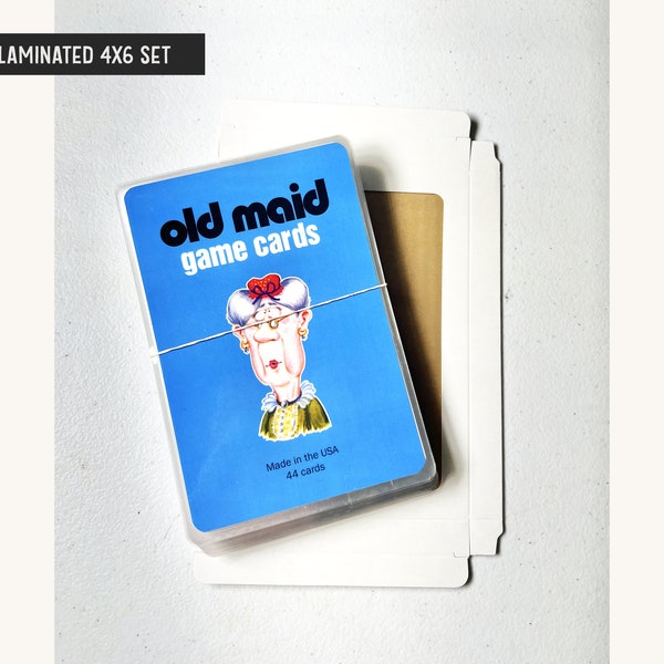 Old Maid Game - Etsy