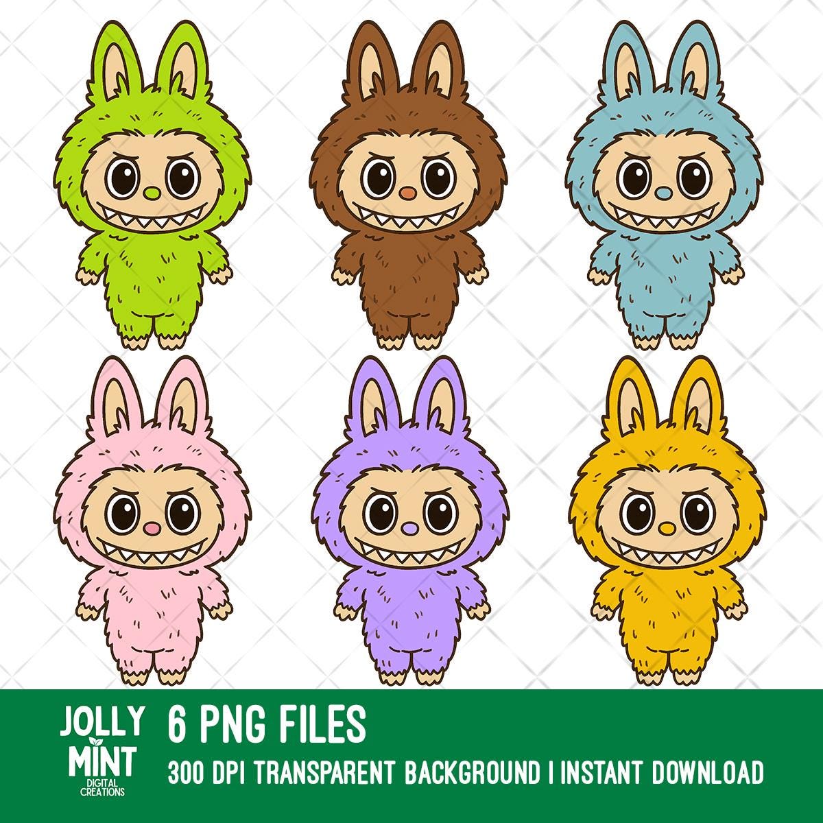 Labubu, Labubu Clipart, Labubu PNG Bundle, Labubu Bundle, Labubu Shirt ...