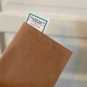 Girl Scout Promise and Law Bookmarks - Etsy