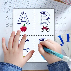 Homeschool Printable Alphabet Flashcards for Kids Learning Sheets ...