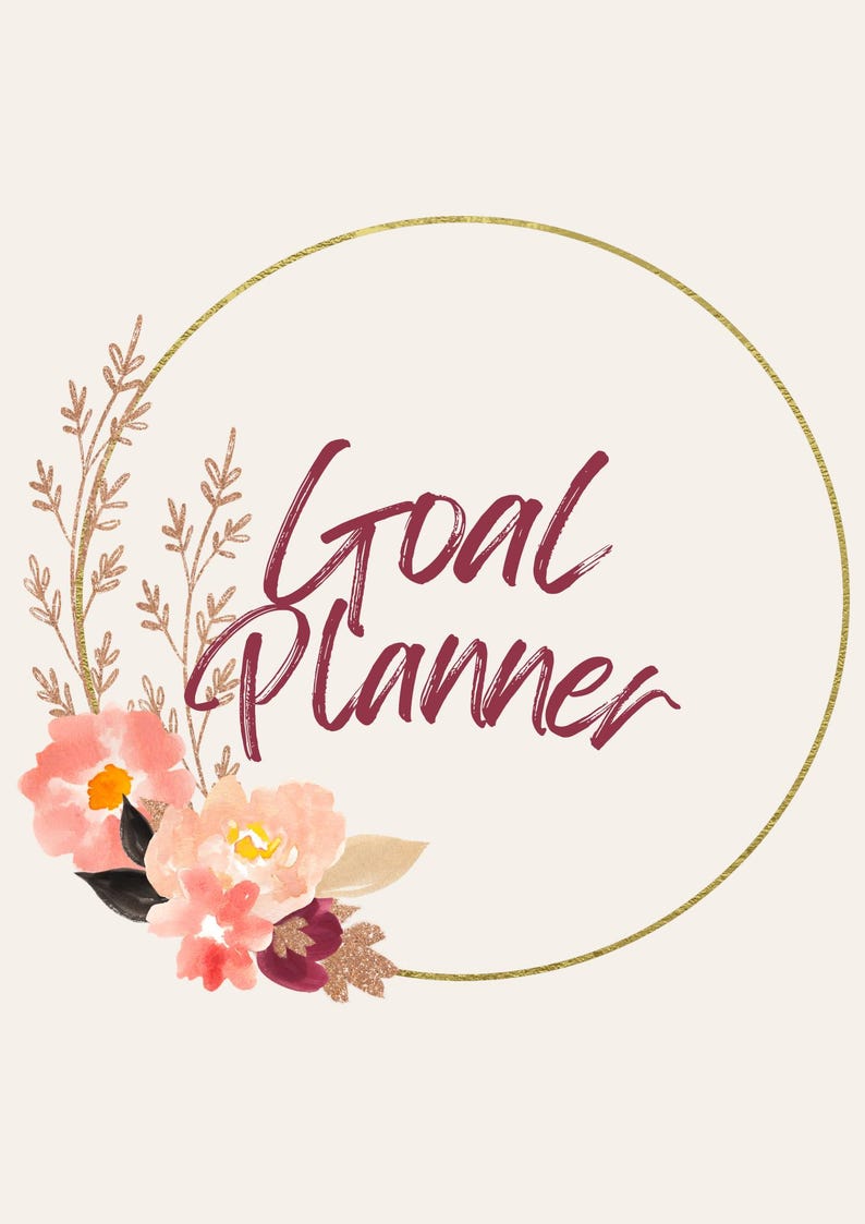 Goal Planner BUNDLE, 2024 Goals Tracker, SMART Goal Setting Kit, New ...
