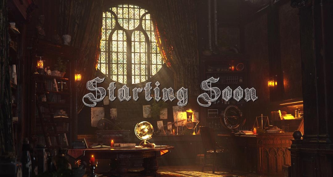 Animated Cozy Starting Soon Screen Streaming - Etsy