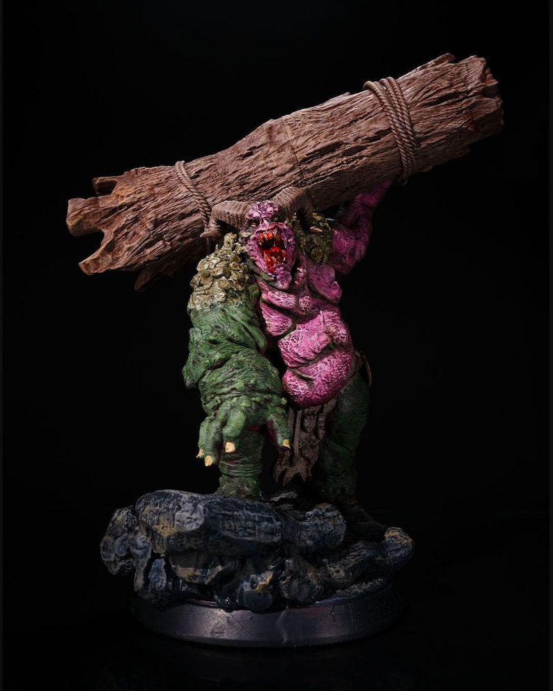 Troll | Orthos | Swamp Troll | 32mm Scale | Tabletop Miniature ...