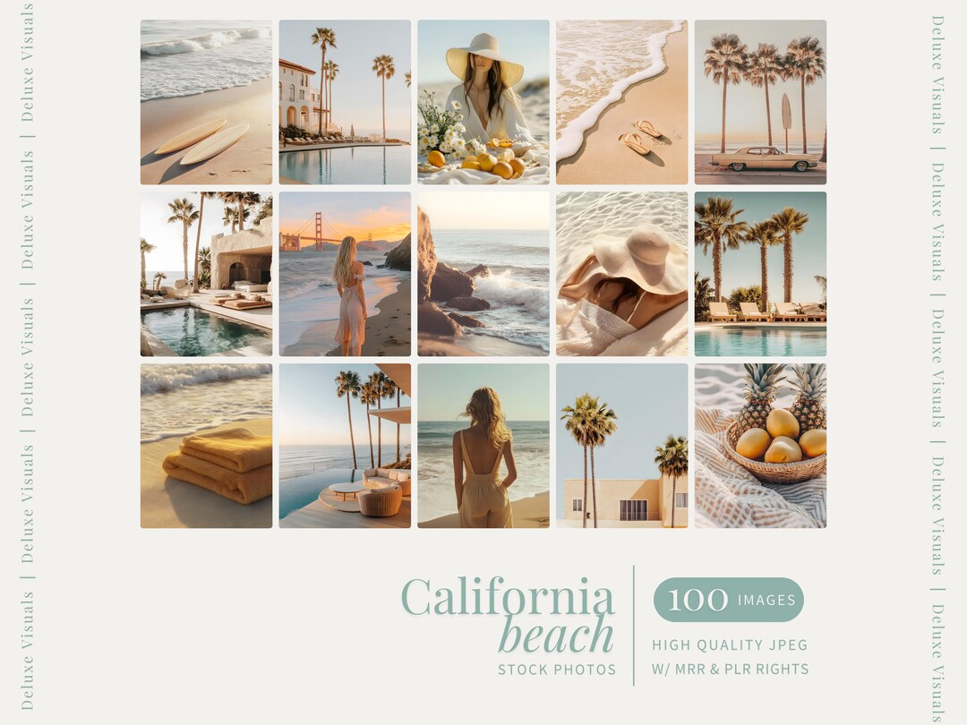 Summer Vibes Stock Photos Light and Airy Faceless Instagram Reels ...