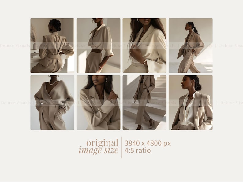 Melanin Girl Boss Faceless Stock Photos Beige Aesthetic Faceless ...