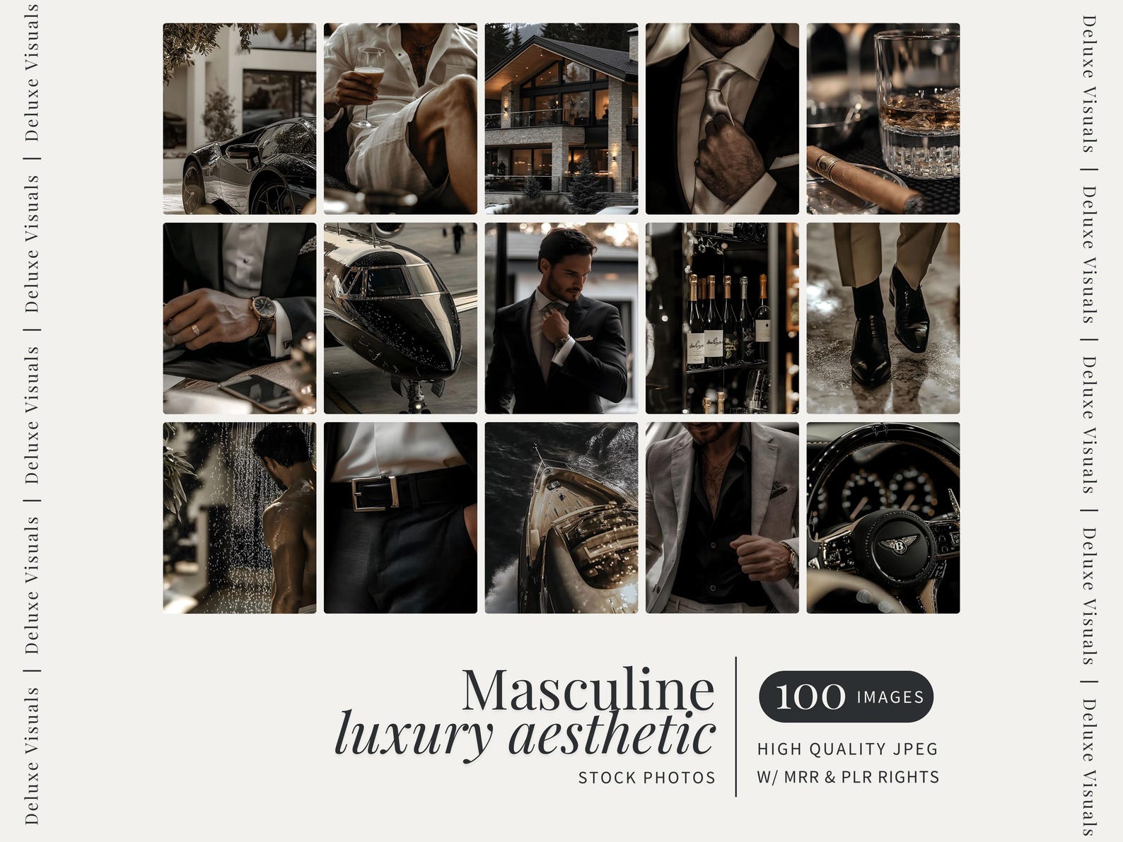 Faceless Masculine Luxury Stock Photo Instagram Reel Men Fashion ...