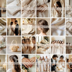 Aesthetic Wedding Marketing Stock Photos Faceless Engagement Images MRR PLR Instagram Reels ...
