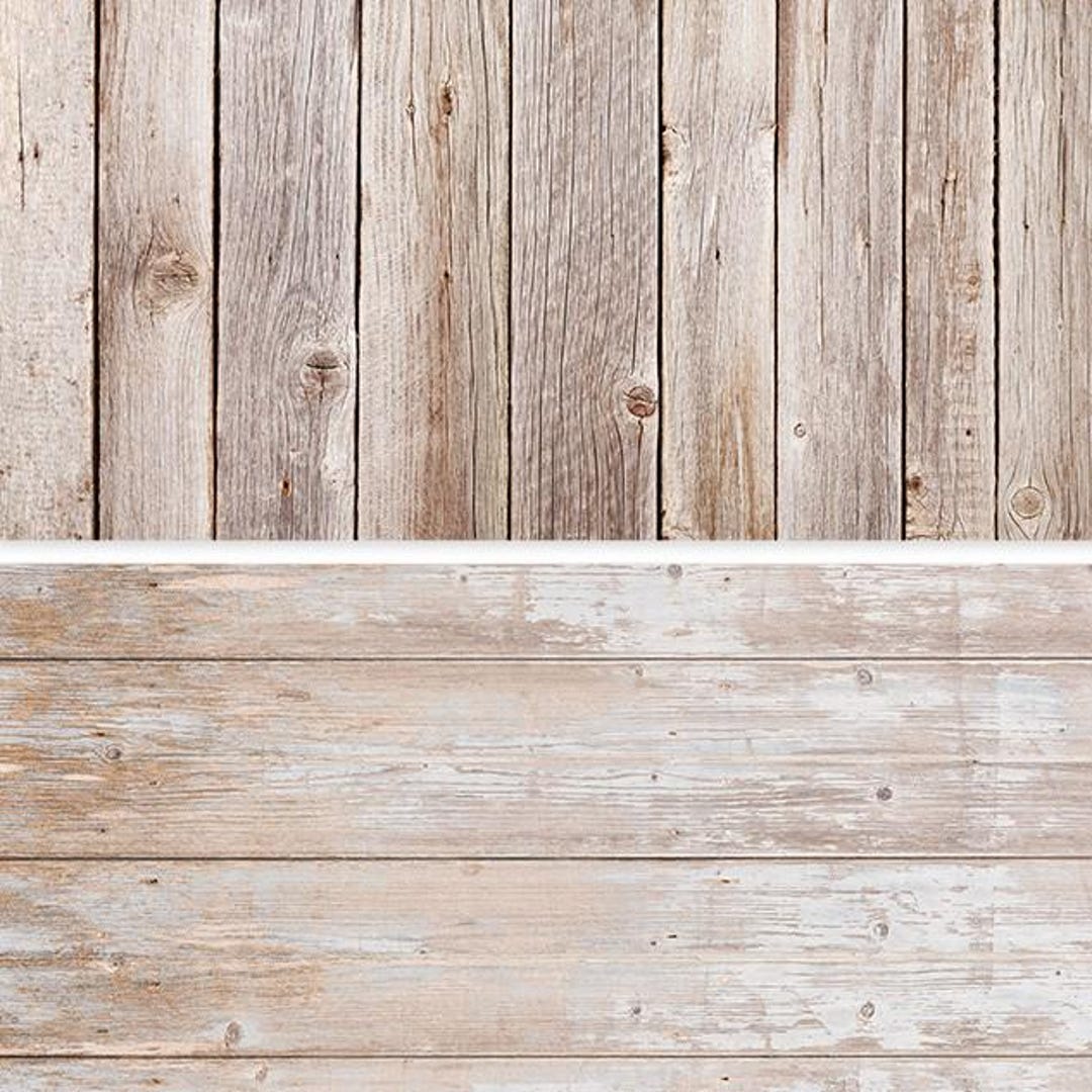 Light Wood Photo Backdrop 34x22.5, Two-sided Flat Lay Background for ...