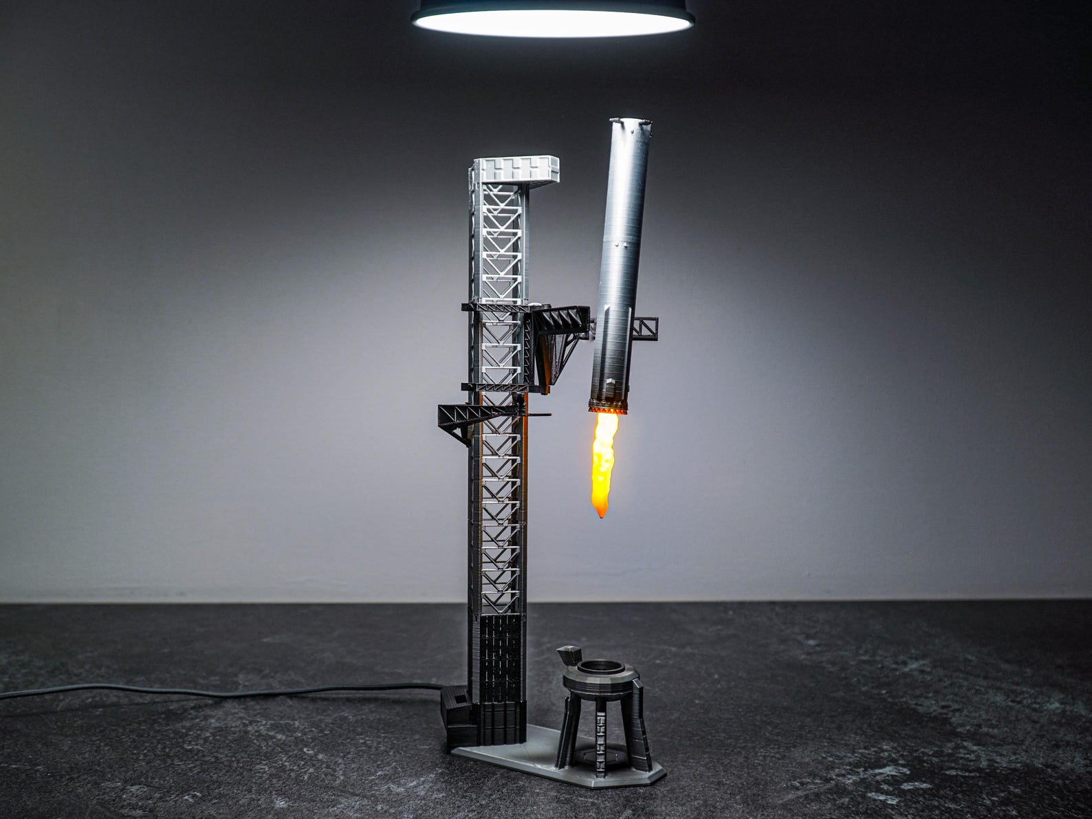 Spacex Starship OLIT Tower Rocket Model Miniature for Elon Musk Fan for ...