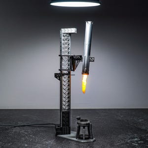 Spacex Starship OLIT Tower Rocket Model Miniature for Elon Musk Fan for ...