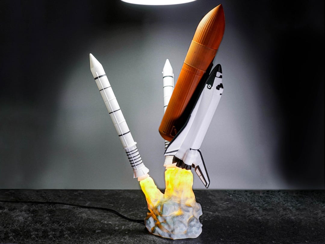 NASA Space Shuttle Separate Rocket Model Miniature for Elon Musk Fan ...
