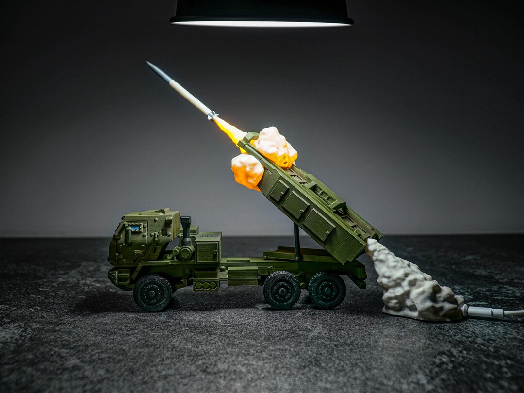 HIMARS Miniature Rocket Launcher Diorama Military Gifts for Husband ...