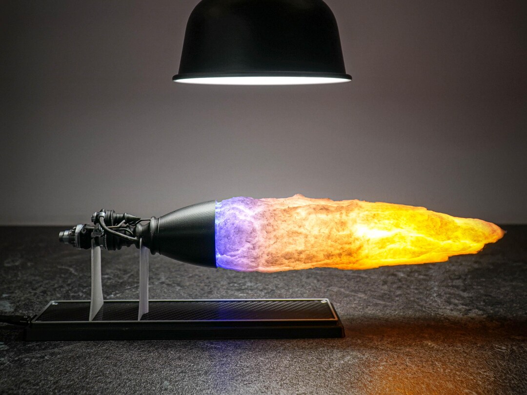 Lamp Spacex Starship Raptor Engine Space Rocket Scale Model for a Gift ...