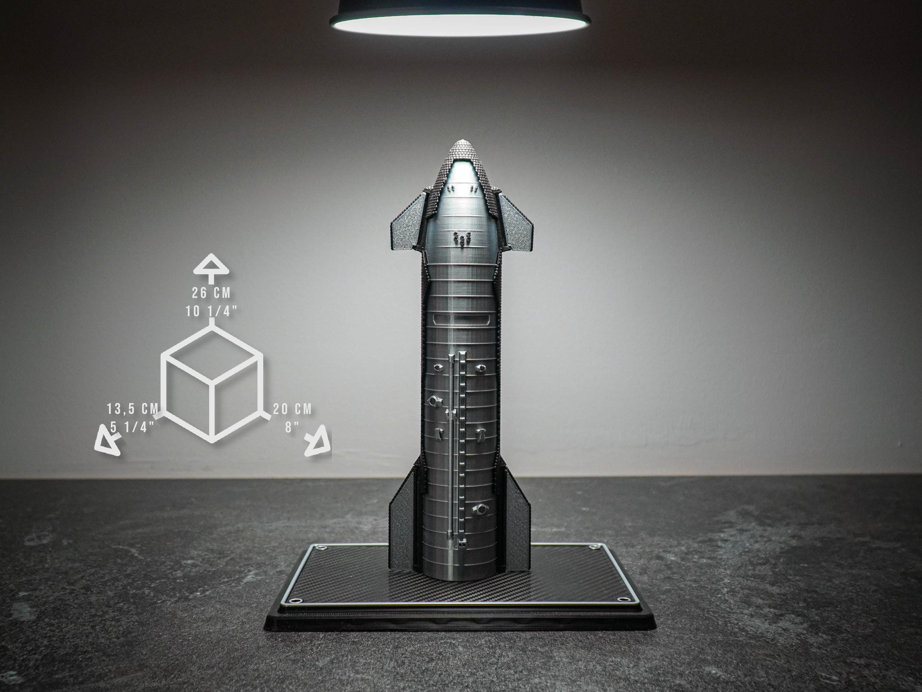 Spacex Starship 2 Sizes Space Rocket Scale Model for a Gift for a Space ...