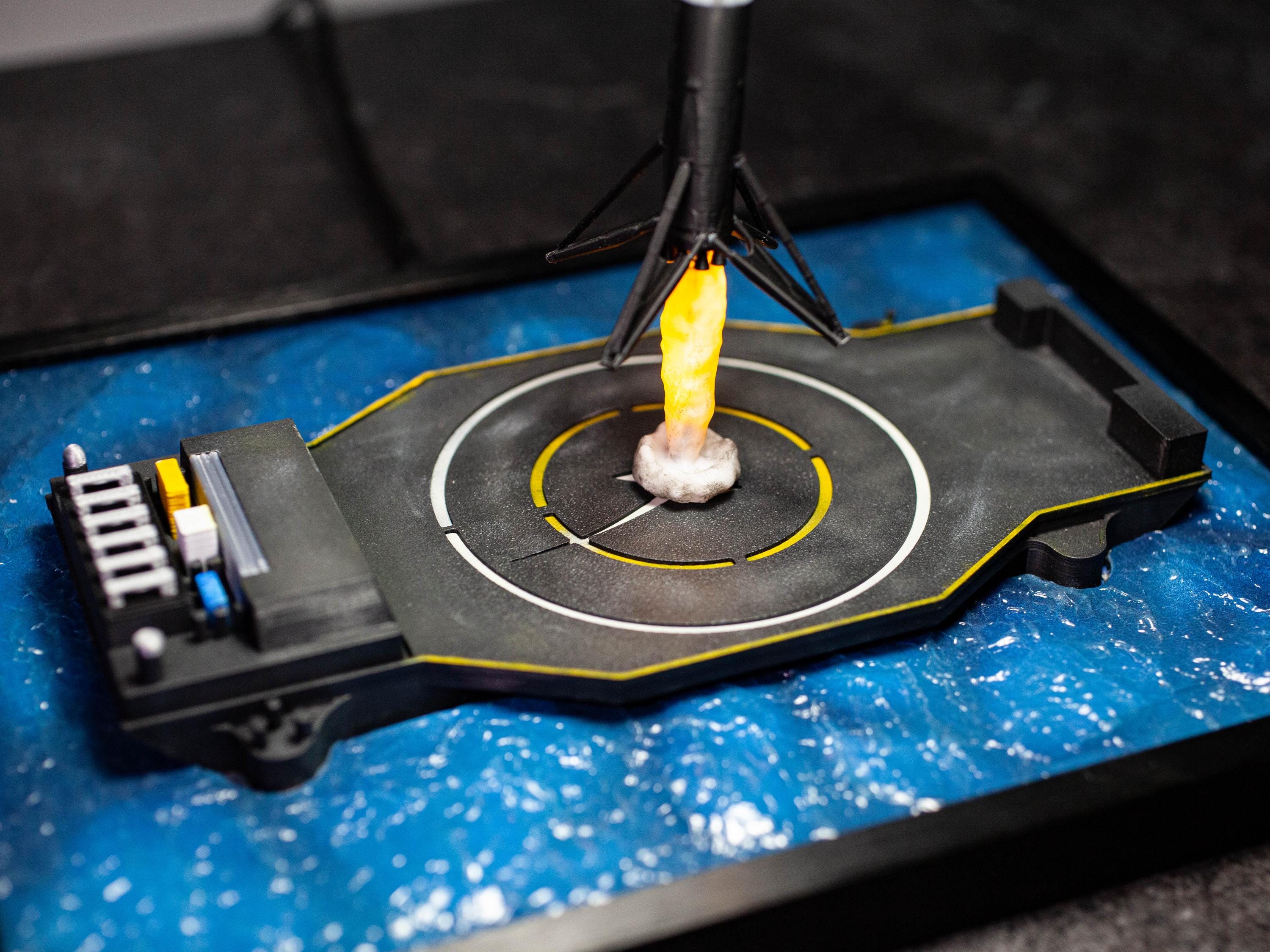 Spacex Falcon 9 Ship Space Rocket Scale Model for a Gift for a Space ...