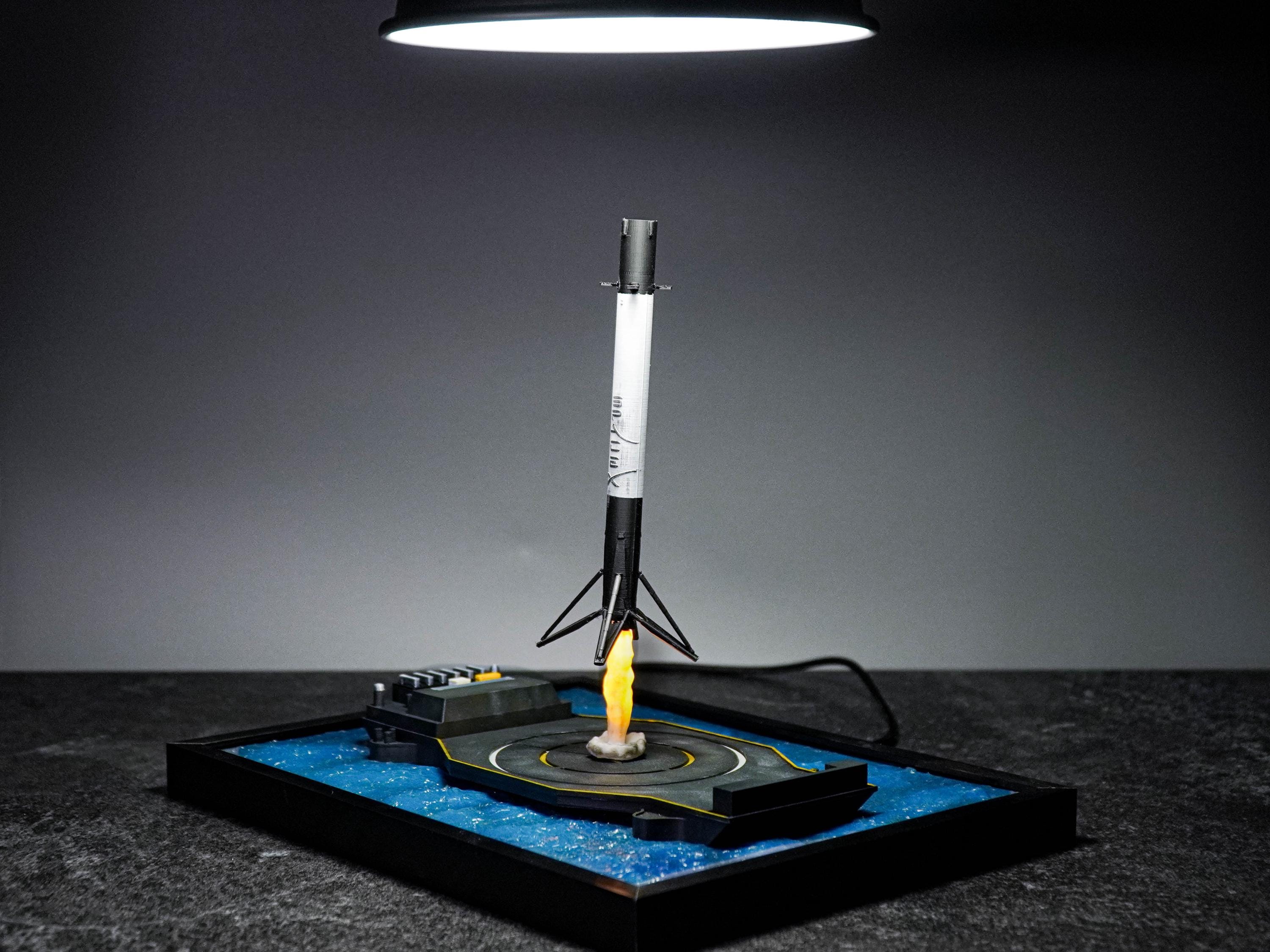 Spacex Falcon 9 Ship Space Rocket Scale Model for a Gift for a Space ...