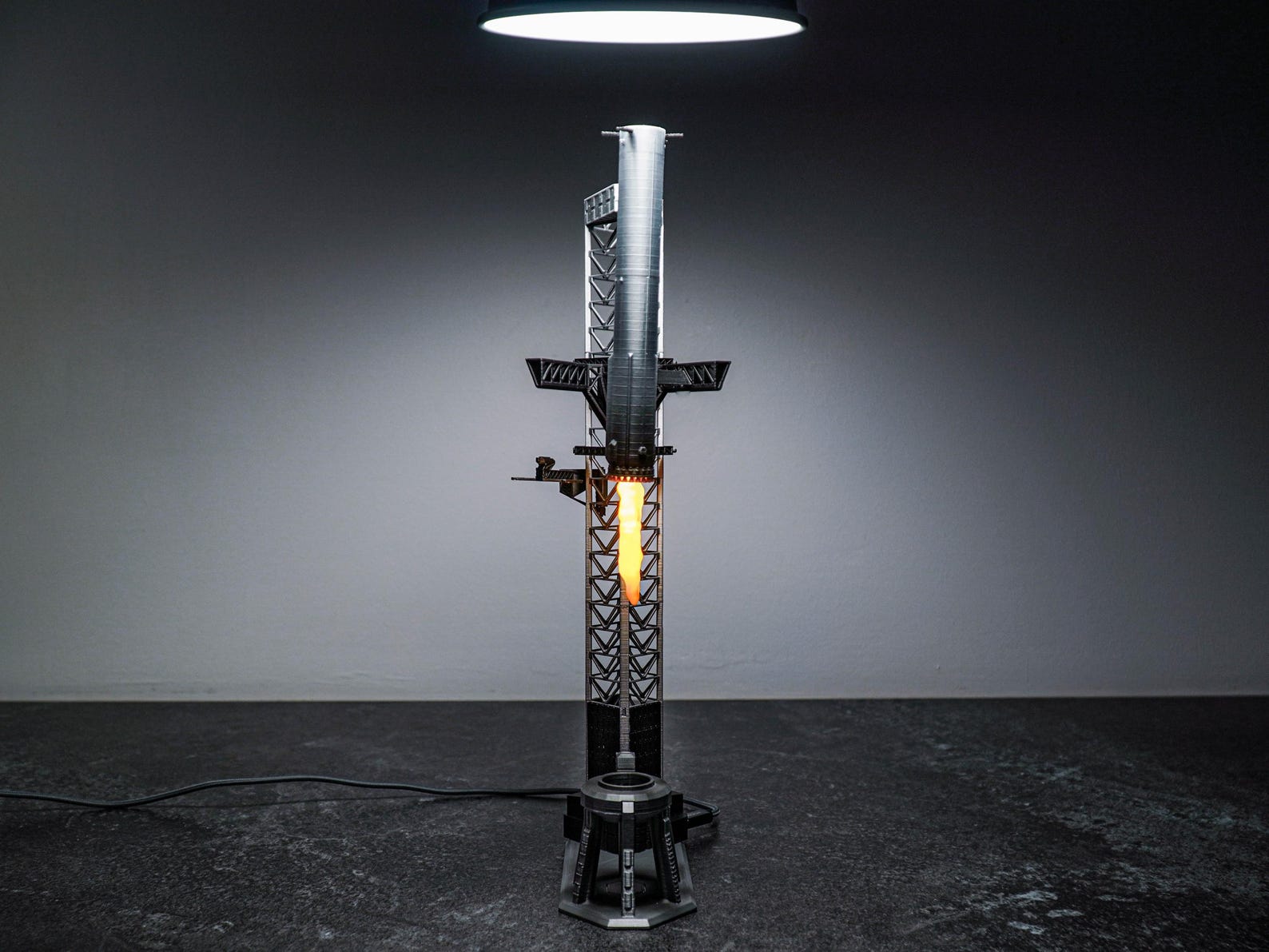 Spacex Starship OLIT Tower Rocket Model Miniature for Elon Musk Fan for ...