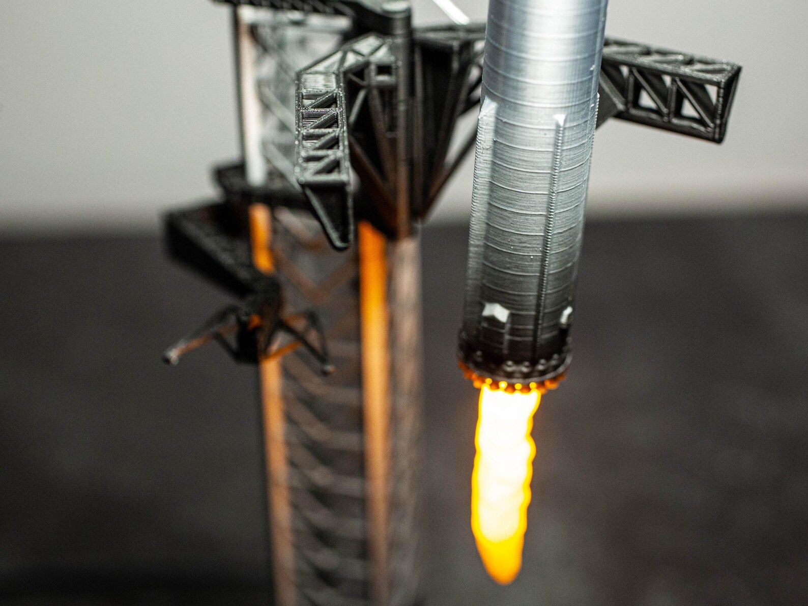 Spacex Starship OLIT Tower Rocket Model Miniature for Elon Musk Fan for ...