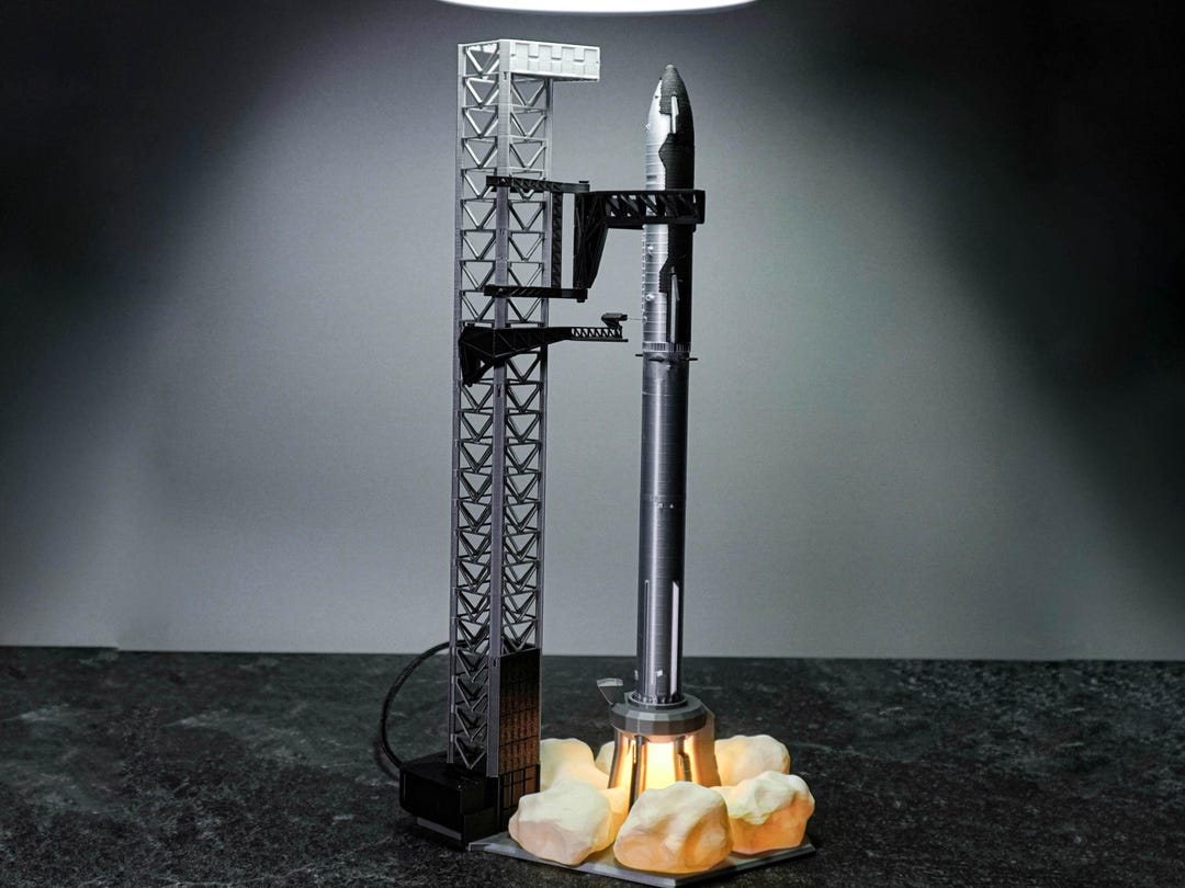 Buy Spacex Starship Space Rocket Scale Model for a Gift for a Space ...