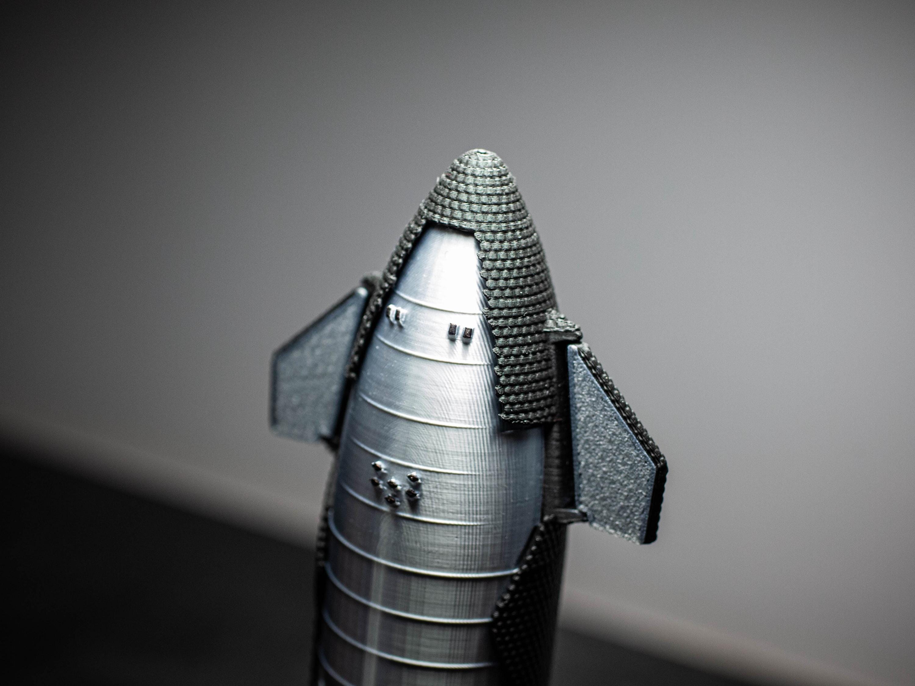 Spacex Starship 2 Sizes Space Rocket Scale Model for a Gift for a Space ...