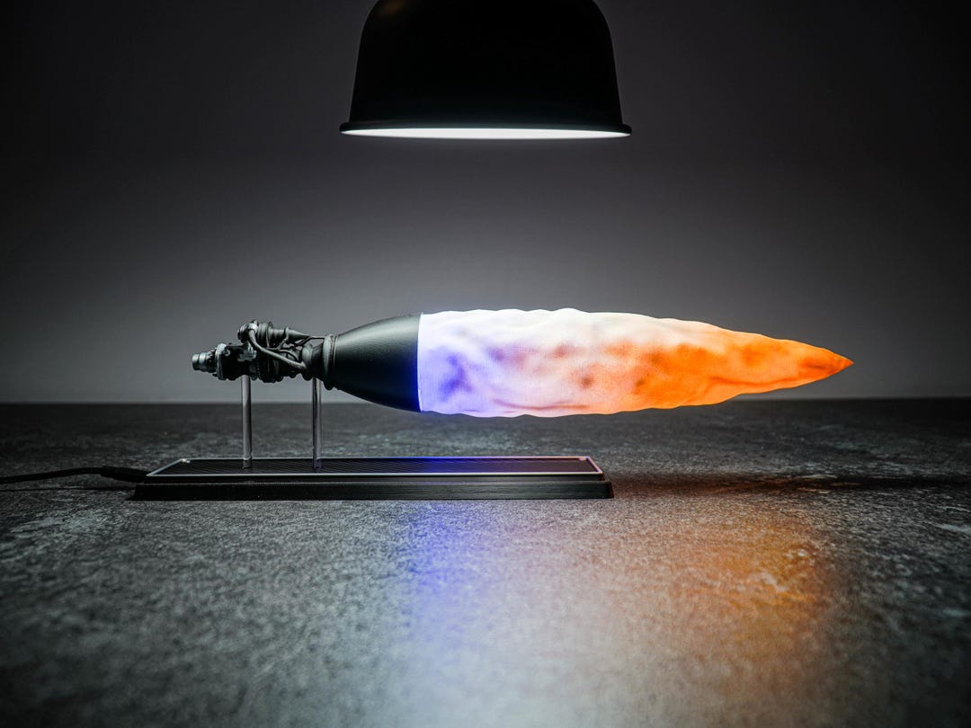 Lamp Spacex Starship Raptor Engine Space Rocket Scale Model for a Gift ...
