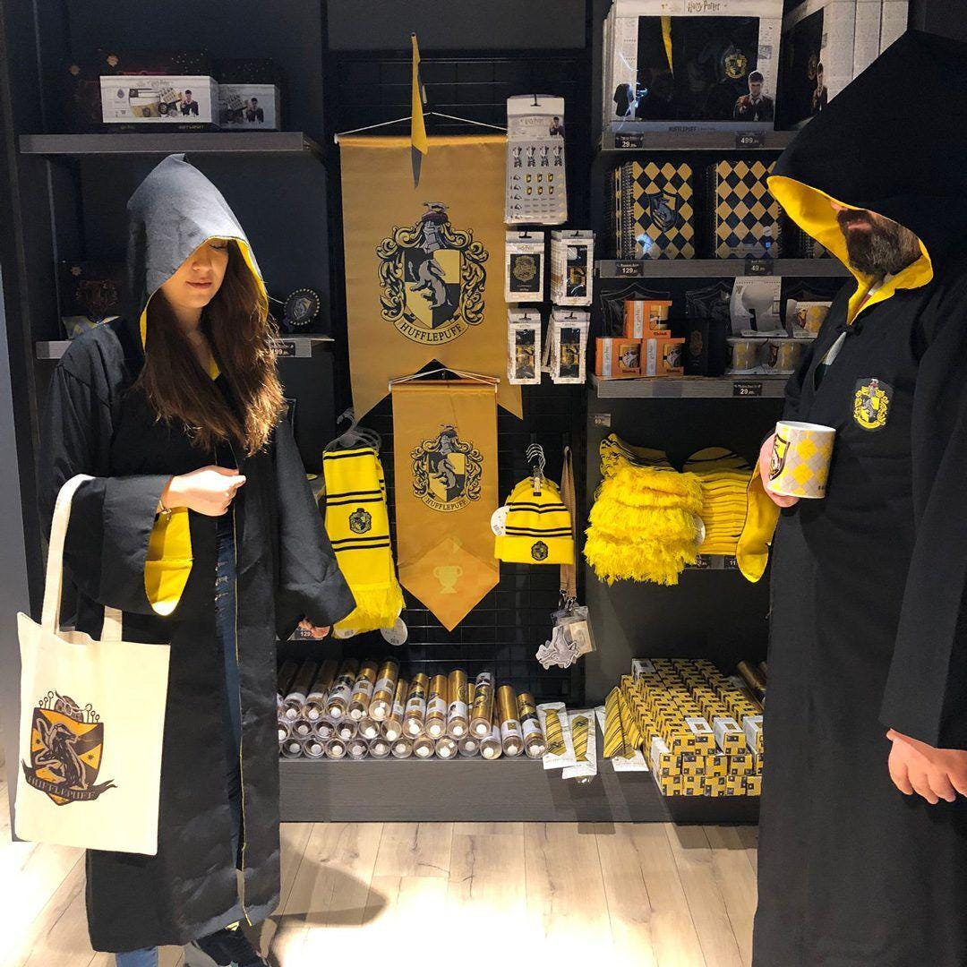 Official Harry Potter Hufflepuff Robe Authentic Design With Fast ...