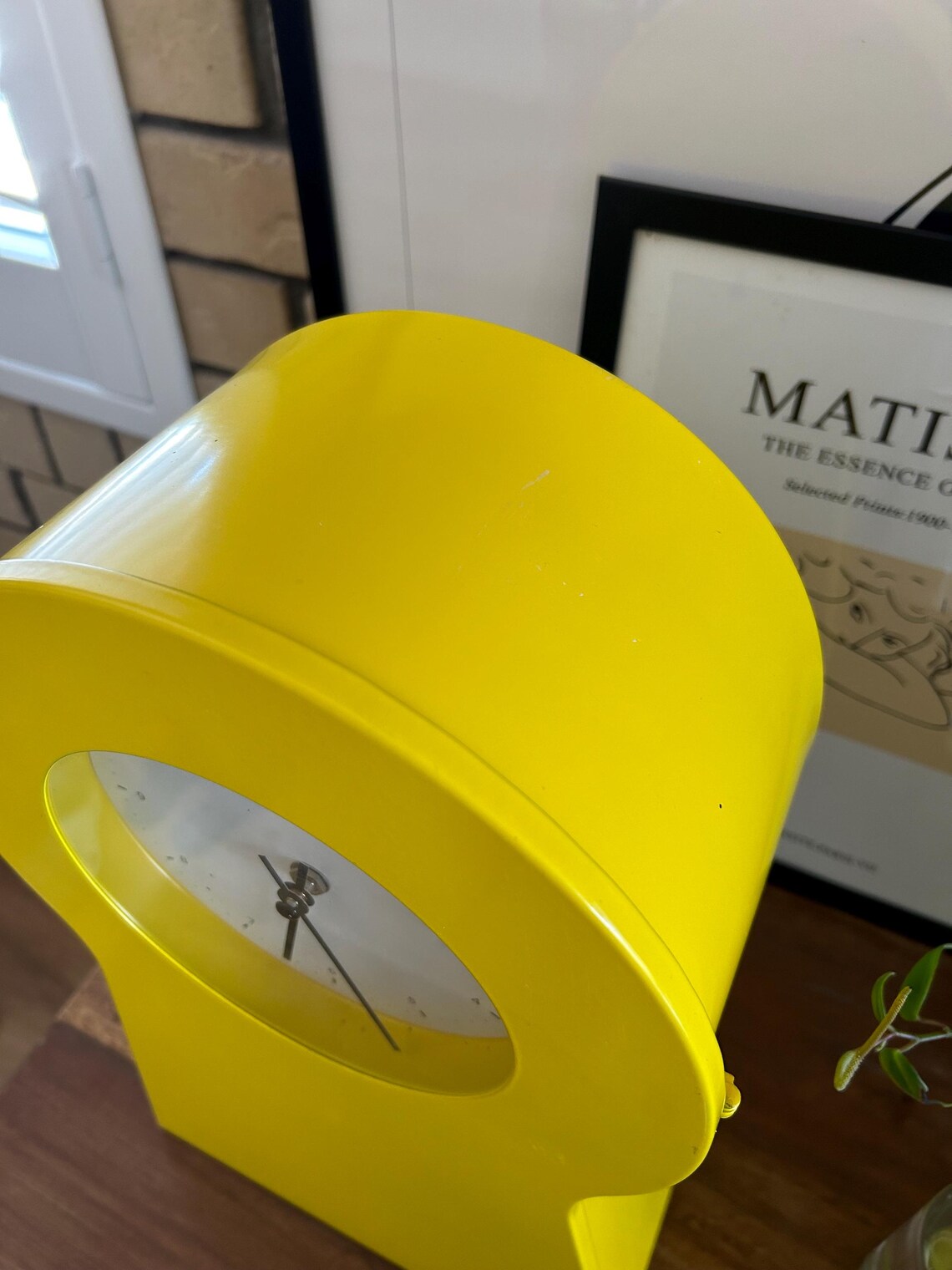 Vintage Yellow IKEA PS Clock 1995 by Thomas Eriksson Large Wall Clock ...