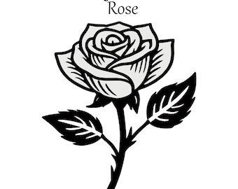 May Birth Flower SVG and PNG Simple. Lily Flower SVG Cut File Floral ...