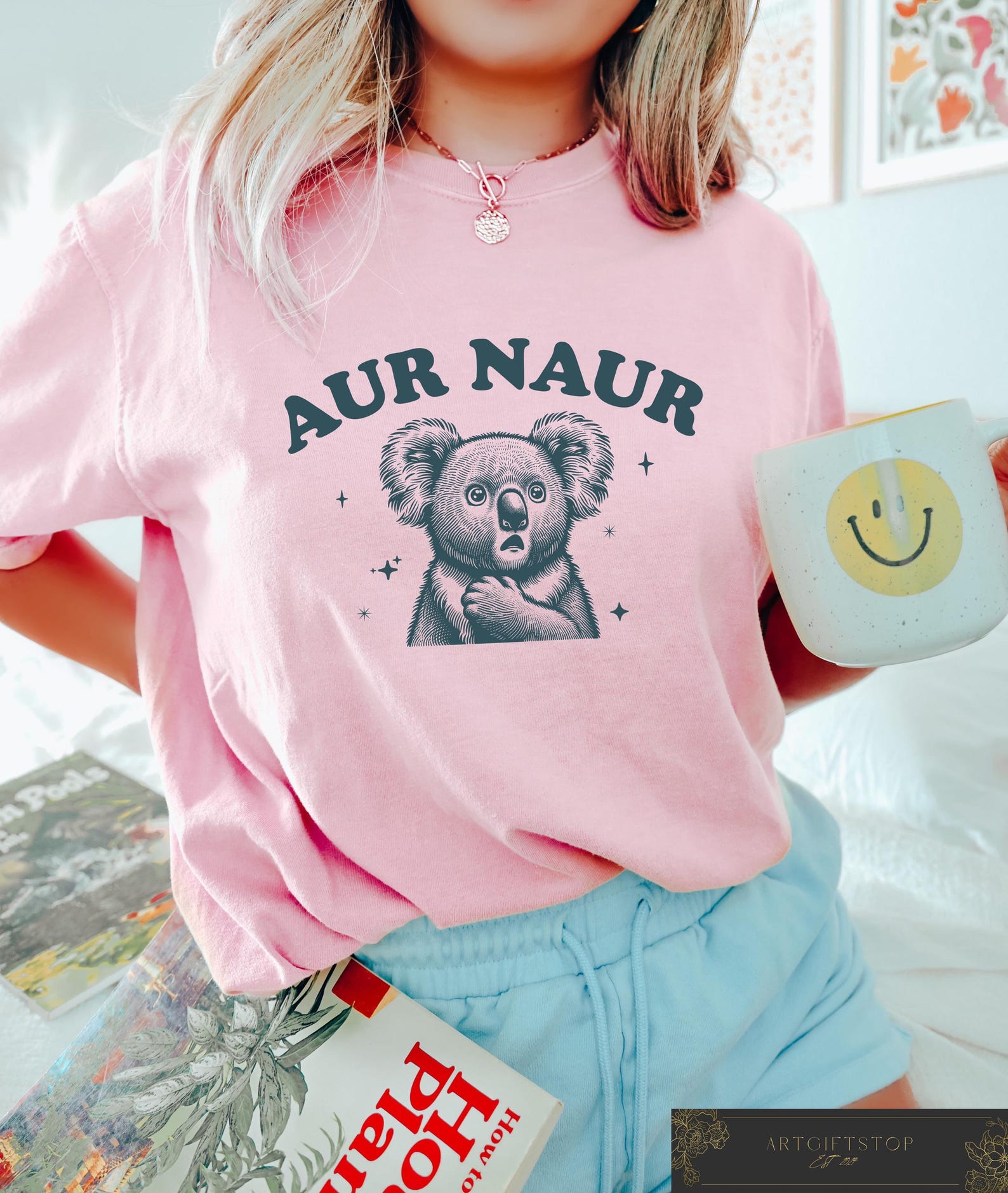 Aur Naur Comfort T-shirt, Oh No Shirt, Funny Australian Accent Shirt ...
