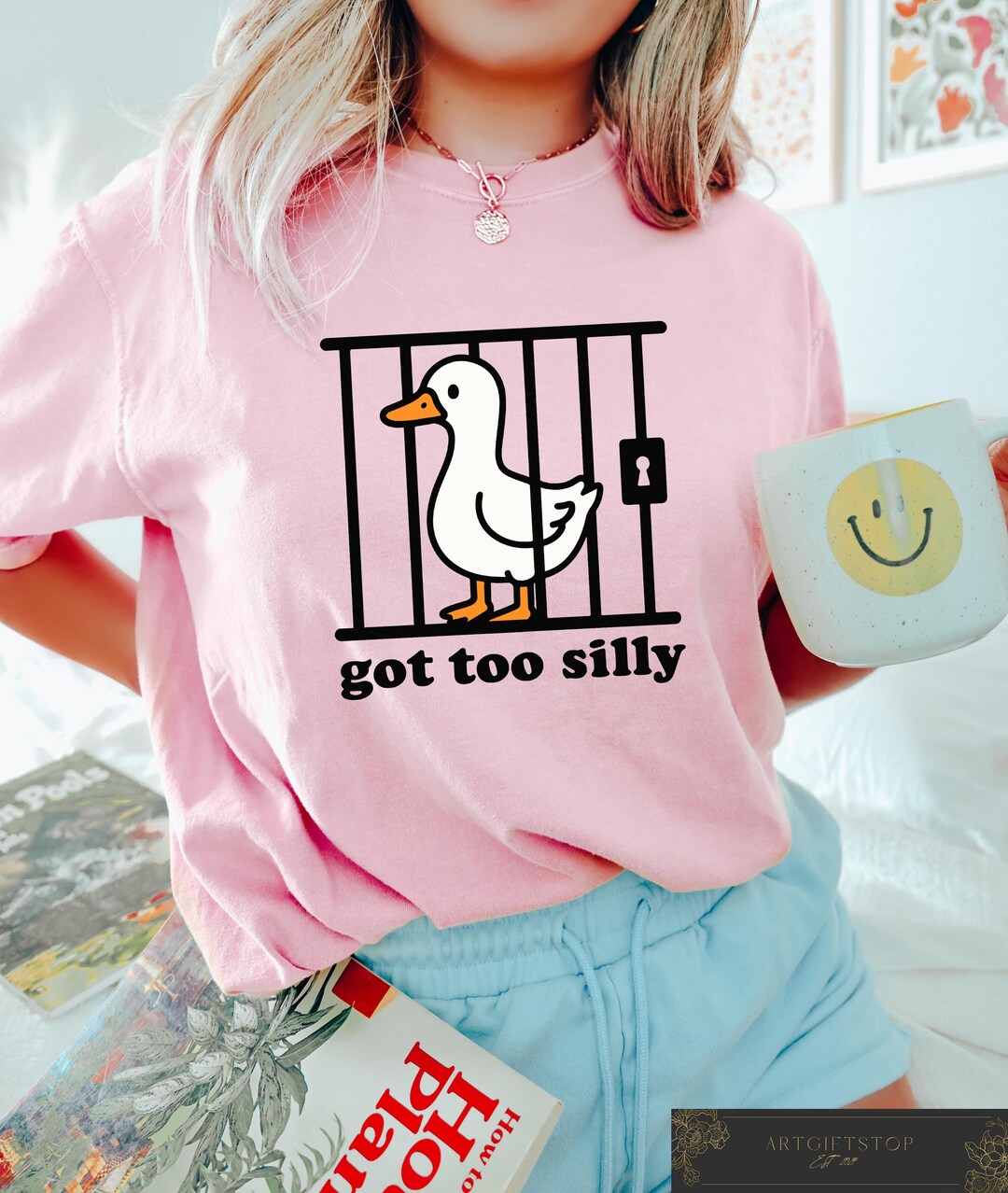 Comfort Got Too Silly Shirt, Silly Goose Tshirt, Funny Goose Tee ...