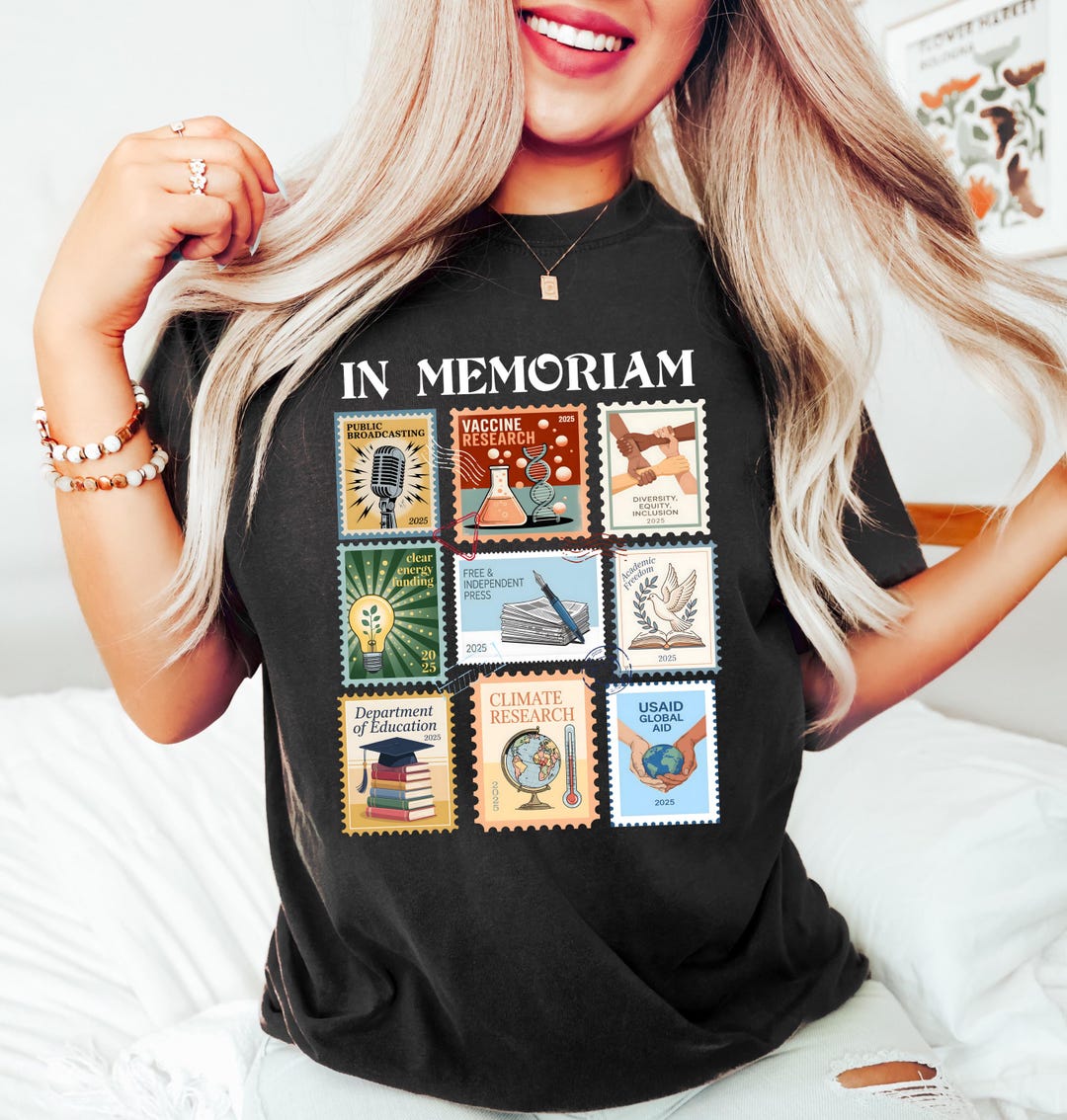 In Memoriam Stamps Shirt 2026, Pro Democracy Tshirt, Anti Faschismus T ...