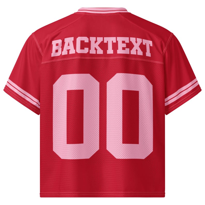 Personalized Boxy Jersey, Custom Retro Style Mesh and Silky Fabric Boxy ...