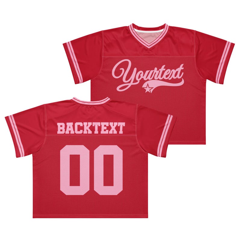 Personalized Boxy Jersey, Custom Retro Style Mesh and Silky Fabric Boxy ...