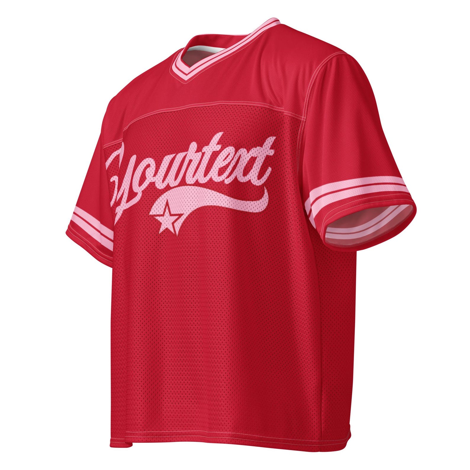 Personalized Boxy Jersey, Custom Retro Style Mesh and Silky Fabric Boxy ...