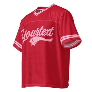 Personalized Boxy Jersey, Custom Retro Style Mesh and Silky Fabric Boxy ...
