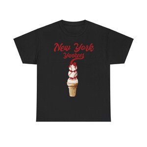 New York Yankees Ice Cream Unisex T-shirt, Yankees Ice Cream Cherry ...