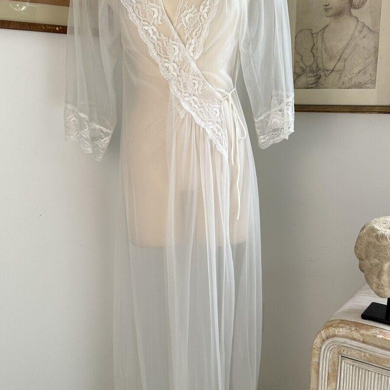 Sheer Lace Robe - Etsy