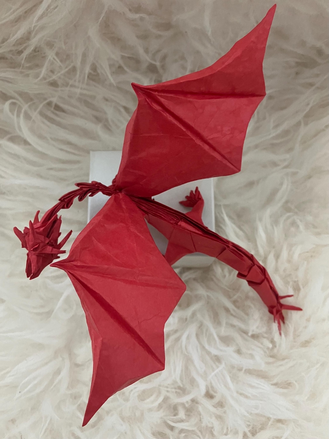 Origami Western Dragon - Etsy