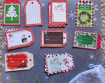 Class Gift Christmas Tags - Etsy